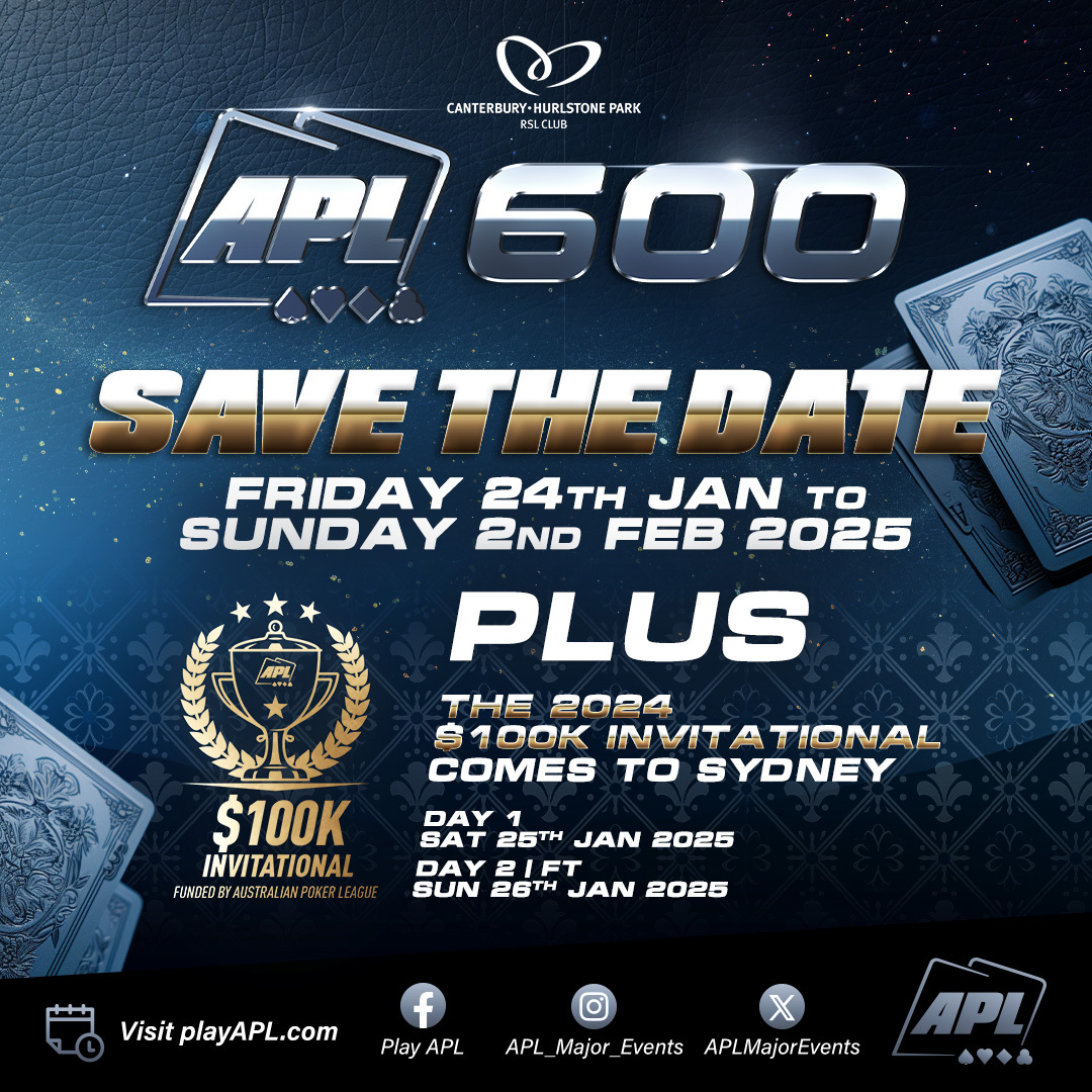 Announcing the 2025 APL600 - Canterbury Hurlstone Park RSL Club