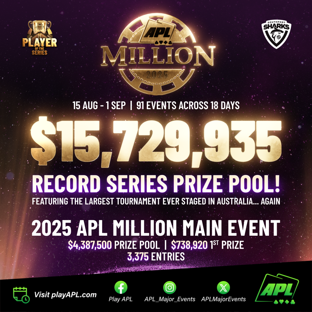 2025 APL Million Series Wrap Up